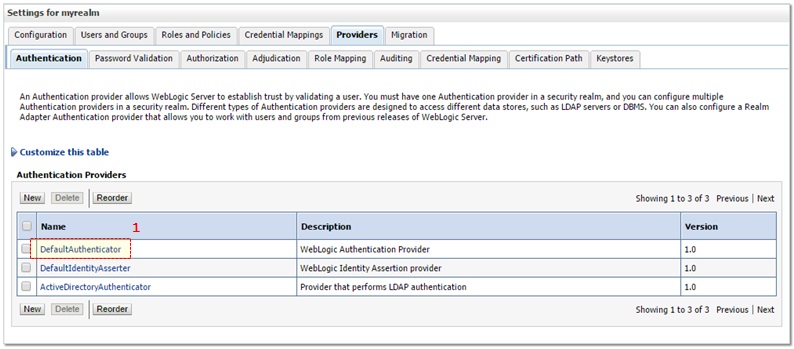 Weblogic – Active Directory entegrasyonu – Blog Cem Kefeli